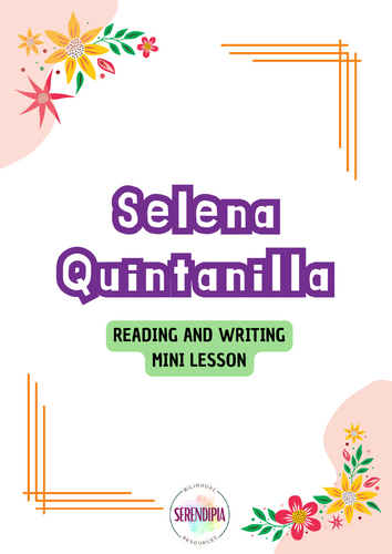 FREE Selena Quintanilla NO-PREP READING & WRITING ACTIVITIES | Women's ...