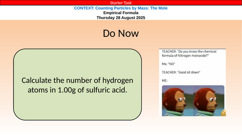 IB Chemistry (2025) S1.4 Counting Particles by Mass: The Mole ...