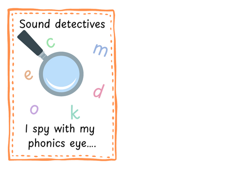 I spy with my phonics eye- initial sounds m,d,g,o,c,k,e | Teaching ...