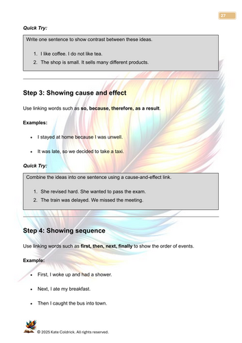 Functional Skills English Level 1 Writing – 25 Unit Workbook (127 pages ...