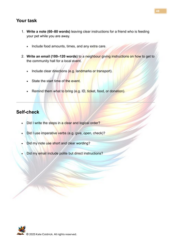 Functional Skills English Level 1 Writing – 25 Unit Workbook (127 pages ...