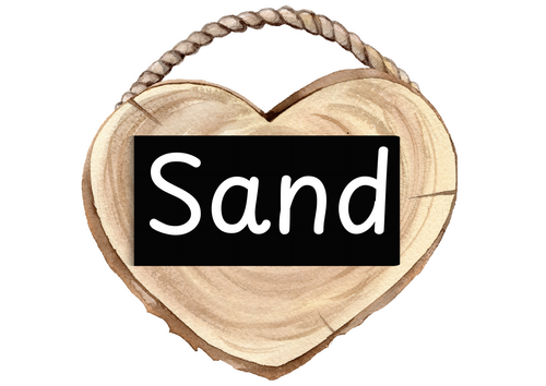 Sand Area Display Poster and Sign EYFS/KS1 | Teaching Resources