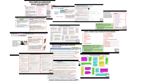 AQA GCSE Sociology: Social stratification - Power and authority ...