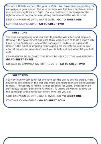 How women's work in WW1 helped them to get the vote | Teaching Resources