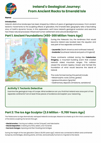 Irish History - Complete Lesson Bundle - 22 Lessons | Teaching Resources