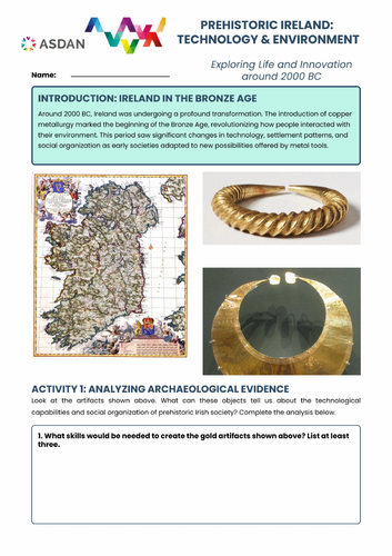 Irish History - Complete Lesson Bundle - 22 Lessons | Teaching Resources