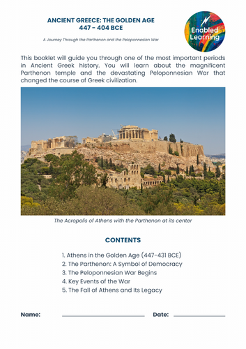 Greek Mythology Unit - 14 Lessons - Up to 146BC | Teaching Resources
