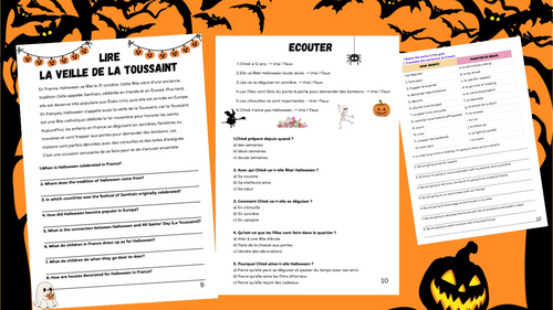 La Veille de la Toussaint - French Halloween | Teaching Resources
