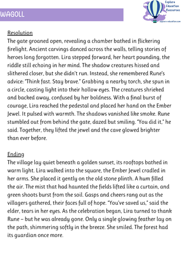 Arthur And The Golden Rope – KS2 English Adventure Writing Unit (Year 3 ...