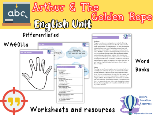 Arthur And The Golden Rope – KS2 English Adventure Writing Unit (Year 3 ...