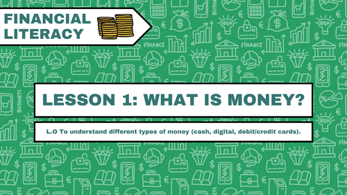 Financial Literacy & Money Unit of Work - PPT's and Worksheets ...