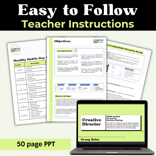 Healthy lifestyles – PSHE & Enterprise Drop Down Day | Teaching Resources