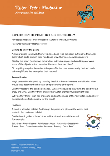 Poems about Play - a poetry pack for National Poetry Day 2025 ...