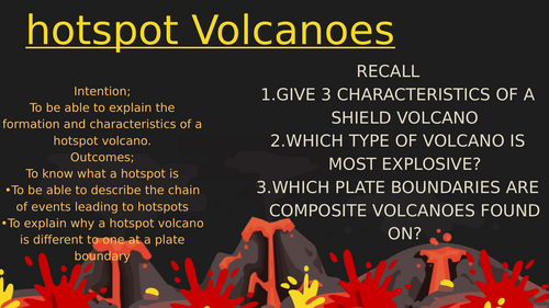 iGCSE Edexcel Geography - Hazards - hot spots | Teaching Resources
