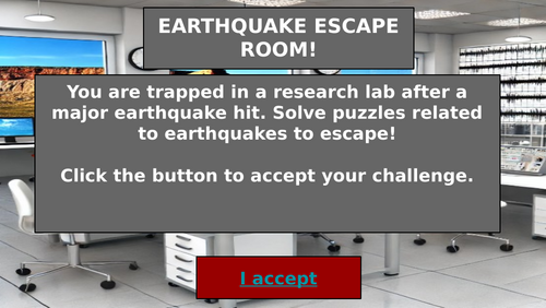 Interactive Escape Room- Explore the types of earthquakes and their ...