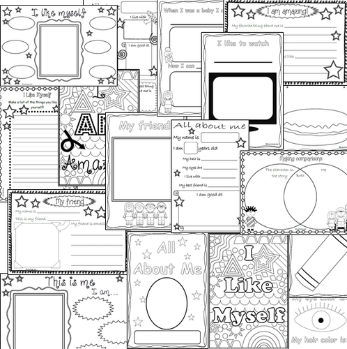 I Like Myself book companion- All About Me | Teaching Resources
