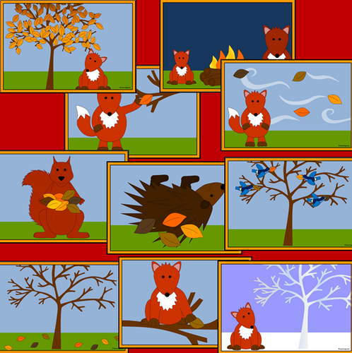 Fletcher and the Falling Leaves book companion and sequencing ...