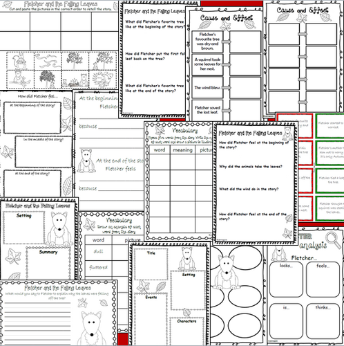 The Leaf Thief book companion and sequencing- Autumn | Teaching Resources