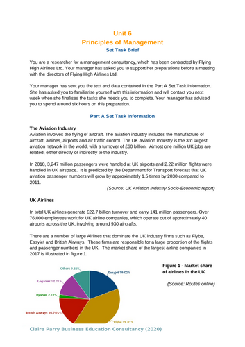 BTEC National in Business - Unit 6: Principles of Management complete ...