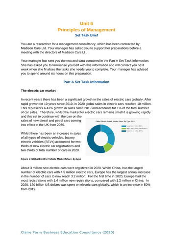 BTEC National in Business - Unit 6: Principles of Management complete ...