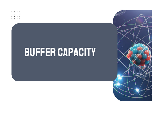 AP Chemistry Unit 8: Buffer Capacity | Teaching Resources