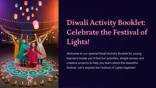 2025 Diwali Activity Booklet – Celebrate the Festival of Lights KS1 and ...