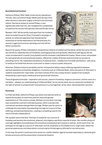Songs of Ourselves, Poetry Annotated (CAIE) | Teaching Resources