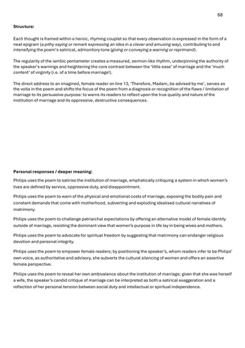 Songs of Ourselves, Poetry Annotated (CAIE) | Teaching Resources