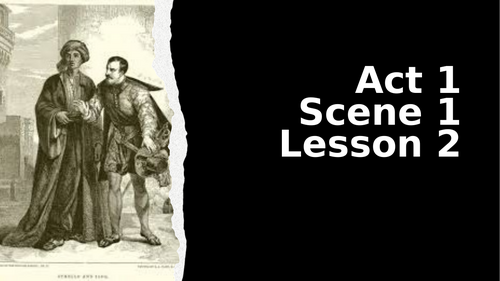 Othello Act 1 Scene 1 | Teaching Resources