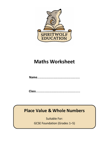 Place Value & Whole Numbers – GCSE Maths Foundation | Teaching Resources