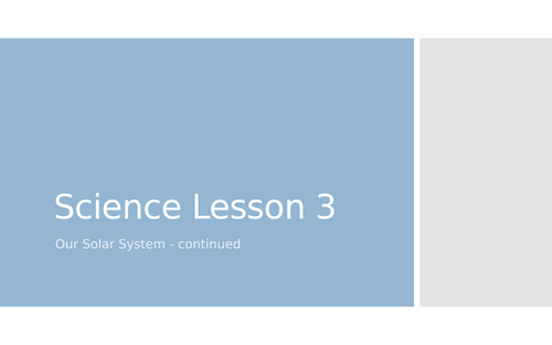 Year 5 Science Unit: Earth and Space (6 Weeks of Complete Lesson Slides ...