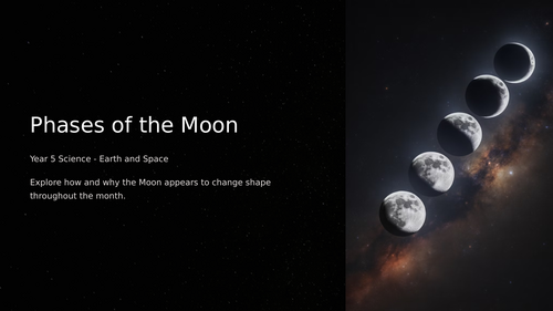 Year 5 Science Unit: Earth and Space (6 Weeks of Complete Lesson Slides ...