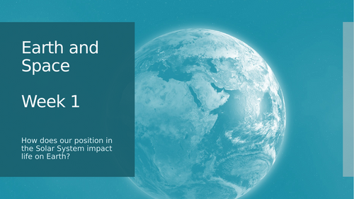 Year 5 Science Unit: Earth and Space (6 Weeks of Complete Lesson Slides ...