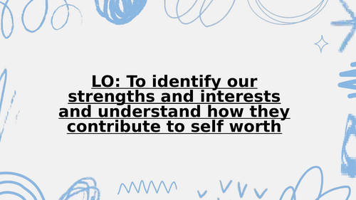 PSHE Wellbeing Lesson | Self-Worth, Resilience & Growth Mindset | Lower ...