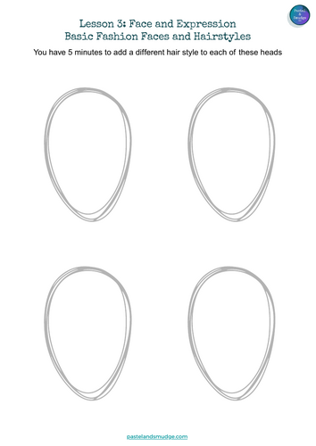 Drawing for Fashion: KS3–KS4 Fashion Faces & Hairstyles (Expression ...