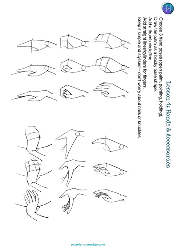 Drawing for Fashion: KS3–KS4 Hands & Accessories (Fashion Illustration ...