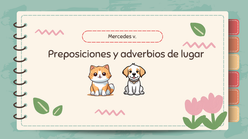 Spanish Prepositions and Adverbs of Place | A1 Beginner Resource ...