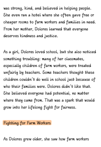 Dolores Huerta for Kids: An Inspiring Hispanic Heritage Month Reading ...