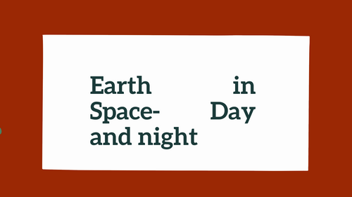Grade 3 Science Curriculum Earth Science -EARTH IN SPACE | NGSS ...
