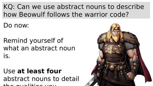 Beowulf Scheme of Work | Teaching Resources