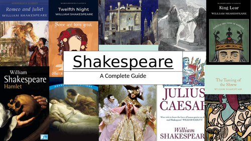 Beginner's Guide to Shakespeare | Teaching Resources