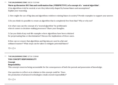 IBDP TOK Year 1 Comprehensive Material with students' engagement ...
