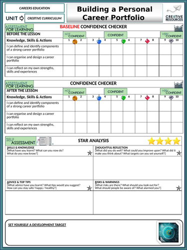 Building a Personal Career Portfolio | Teaching Resources