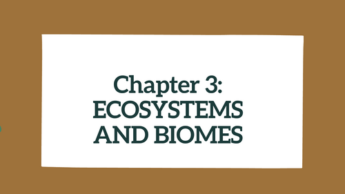 Grade 5 Science Curriculum Life Science -ECOSYSTEMS AND BIOMES | NGSS ...