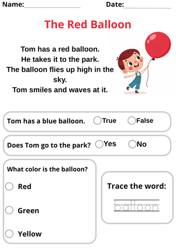 20 Short Reading Comprehension Stories with Questions – KS1 Literacy ...