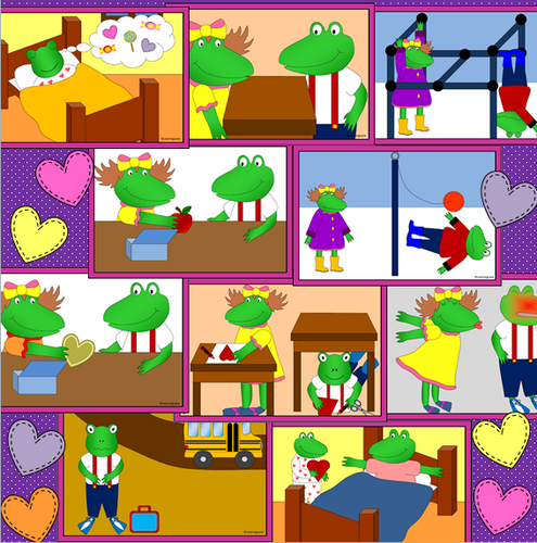Froggy's First Kiss book companion and sequencing | Teaching Resources