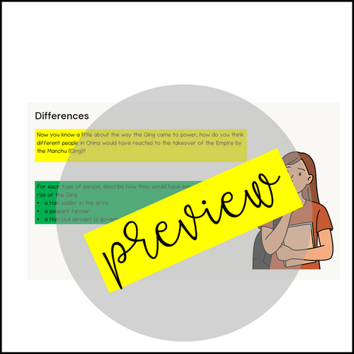 GCSE / IGCSE History Lesson Pack – The Rise of the Qing Dynasty ...