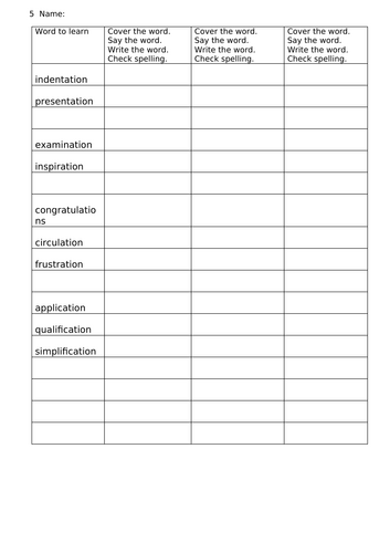 The suffix ation WORKSHEETS and CROSSWORDS | Teaching Resources