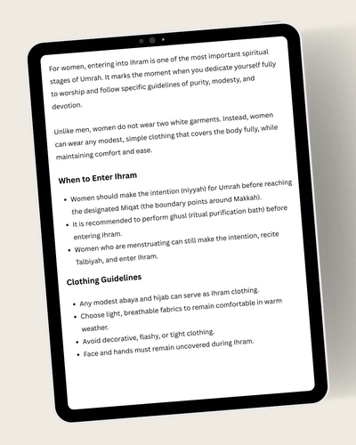 how to perform umrah for ladies - umrah guide for beginners | Teaching ...