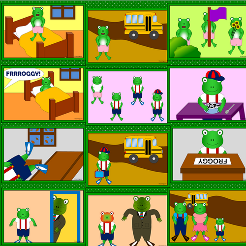 Froggy Goes to School book companion and sequencing | Teaching Resources